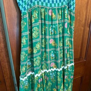 Spell | Dresses | New Spell Flora Strappy Maxi Dress In Citrus Crush ...